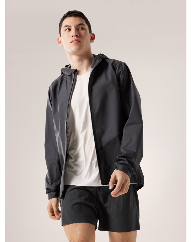 Arc'Teryx Norvan Shell Jacket Graphite / Black - Behind the Pines