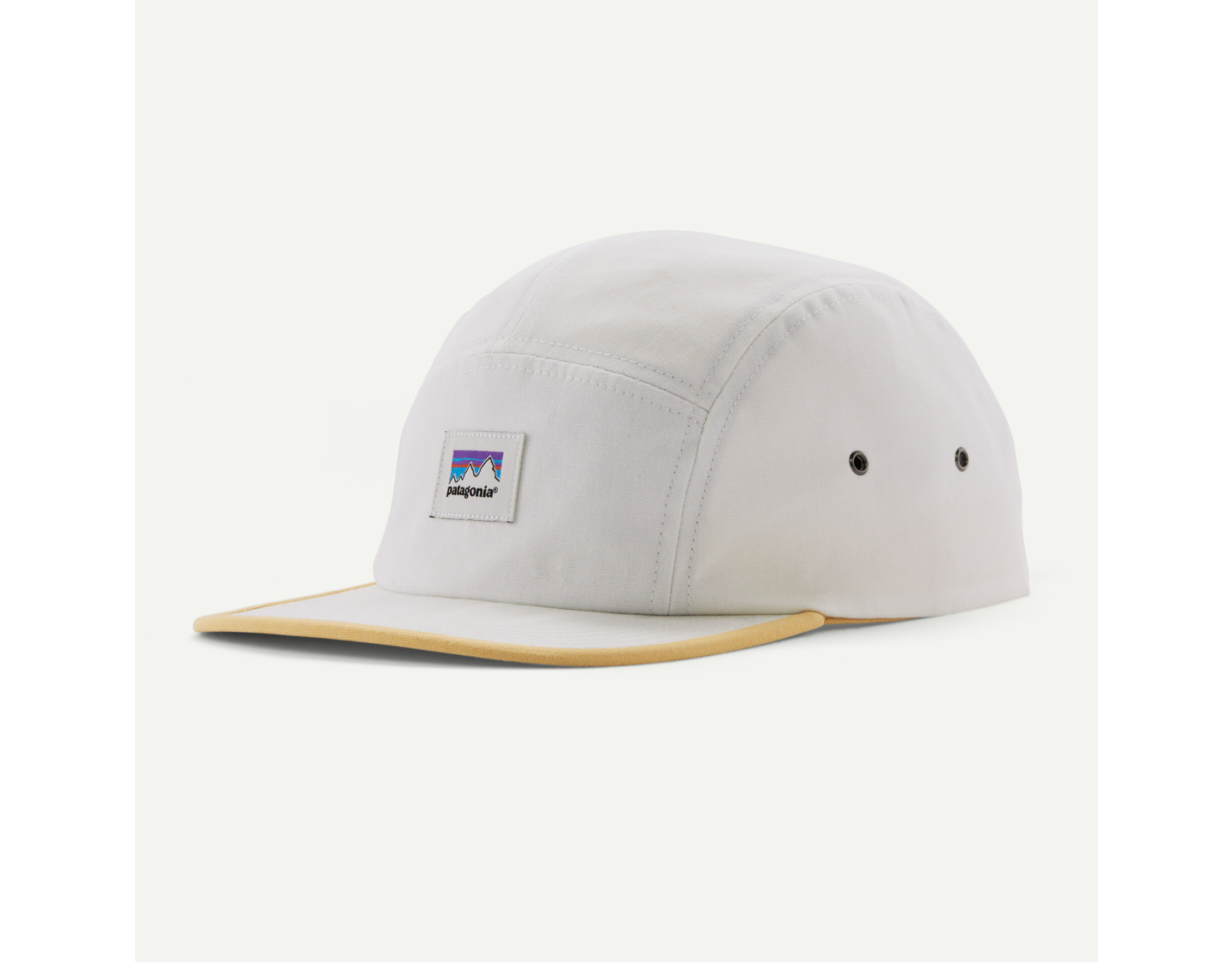 Patagonia Graphic Maclure Five-Panel Hat White - Sustainable Cotton Ca ...