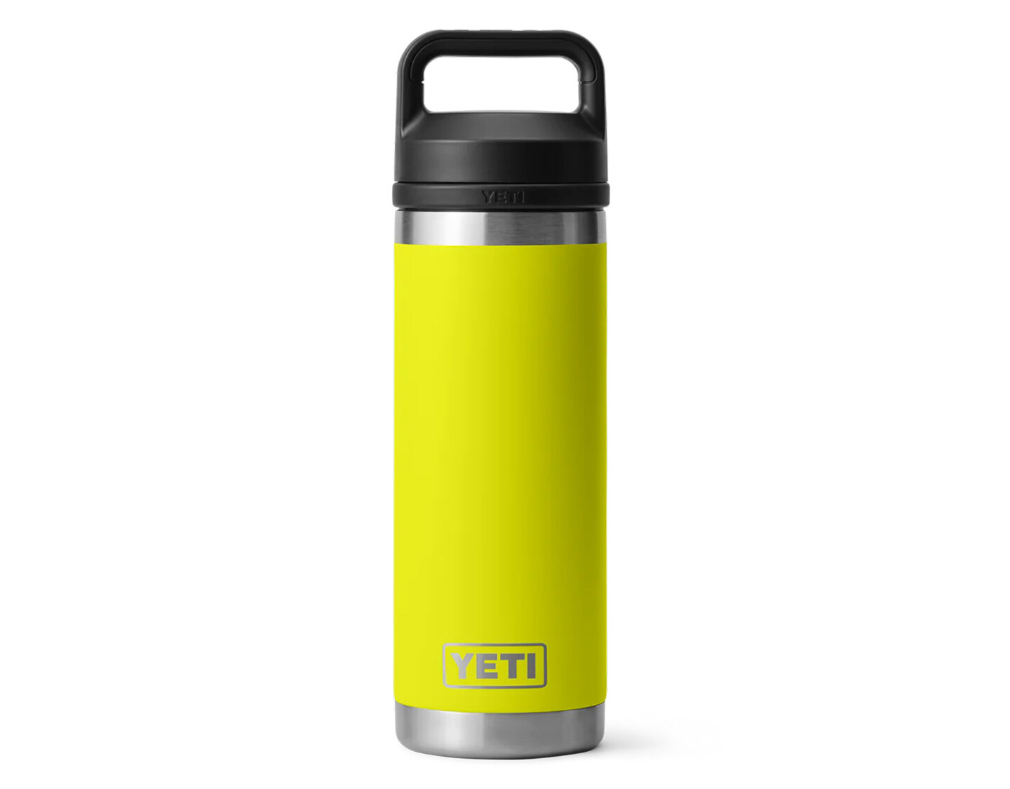 Yeti Rambler 18 oz Bottle Chug Firefly Yellow - Behind the Pines