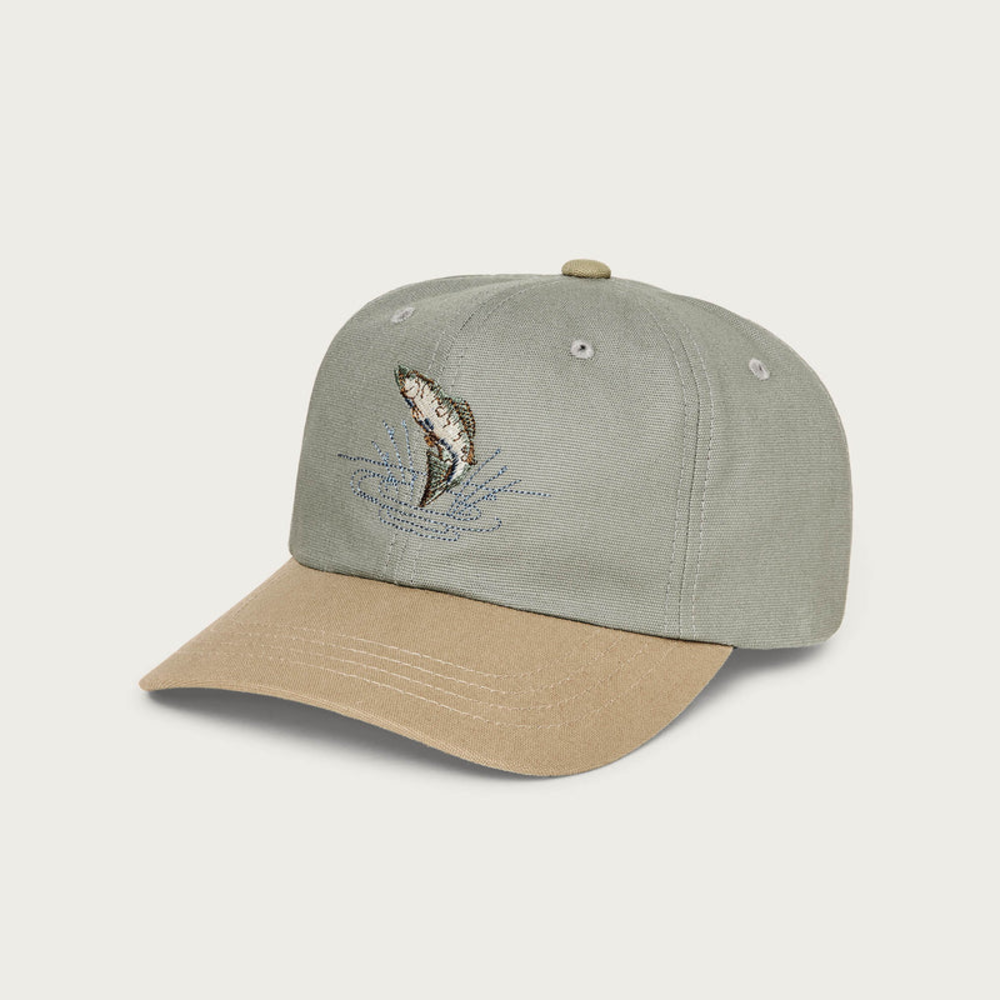 Filson Low Profile Logger Cap Gray - Durable and Stylish - Behind the Pines