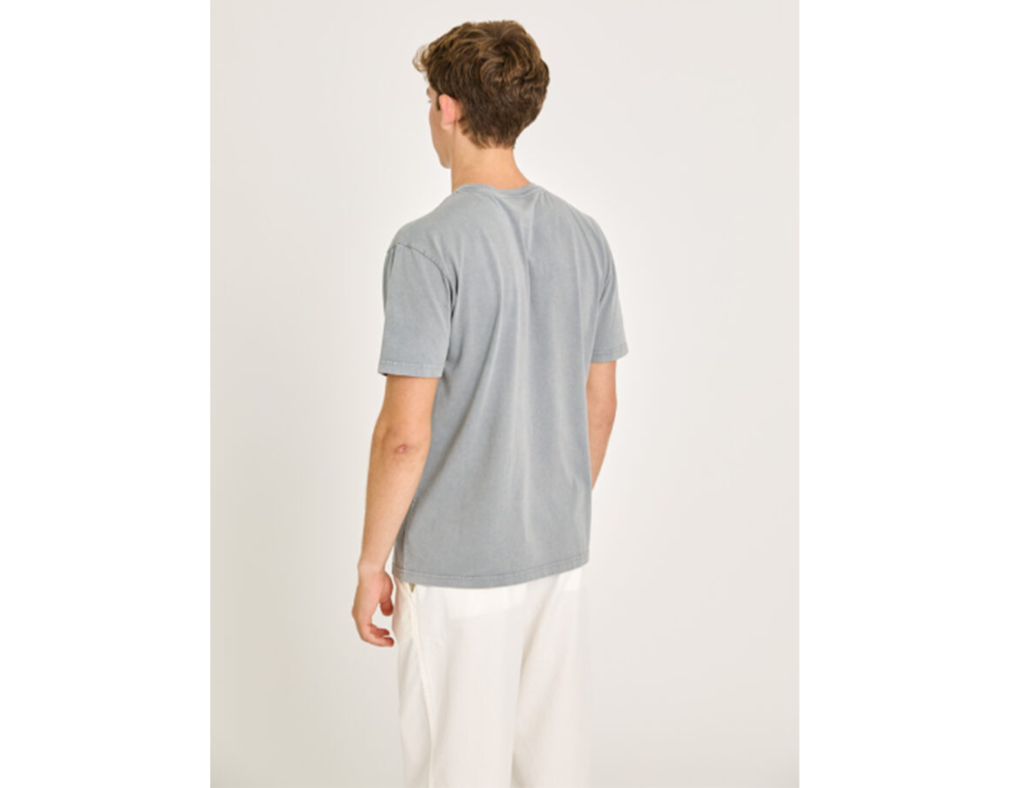 La Paz Dantas Logo T-Shirt Smoked Pearl / Clay Logo - Behind the Pines