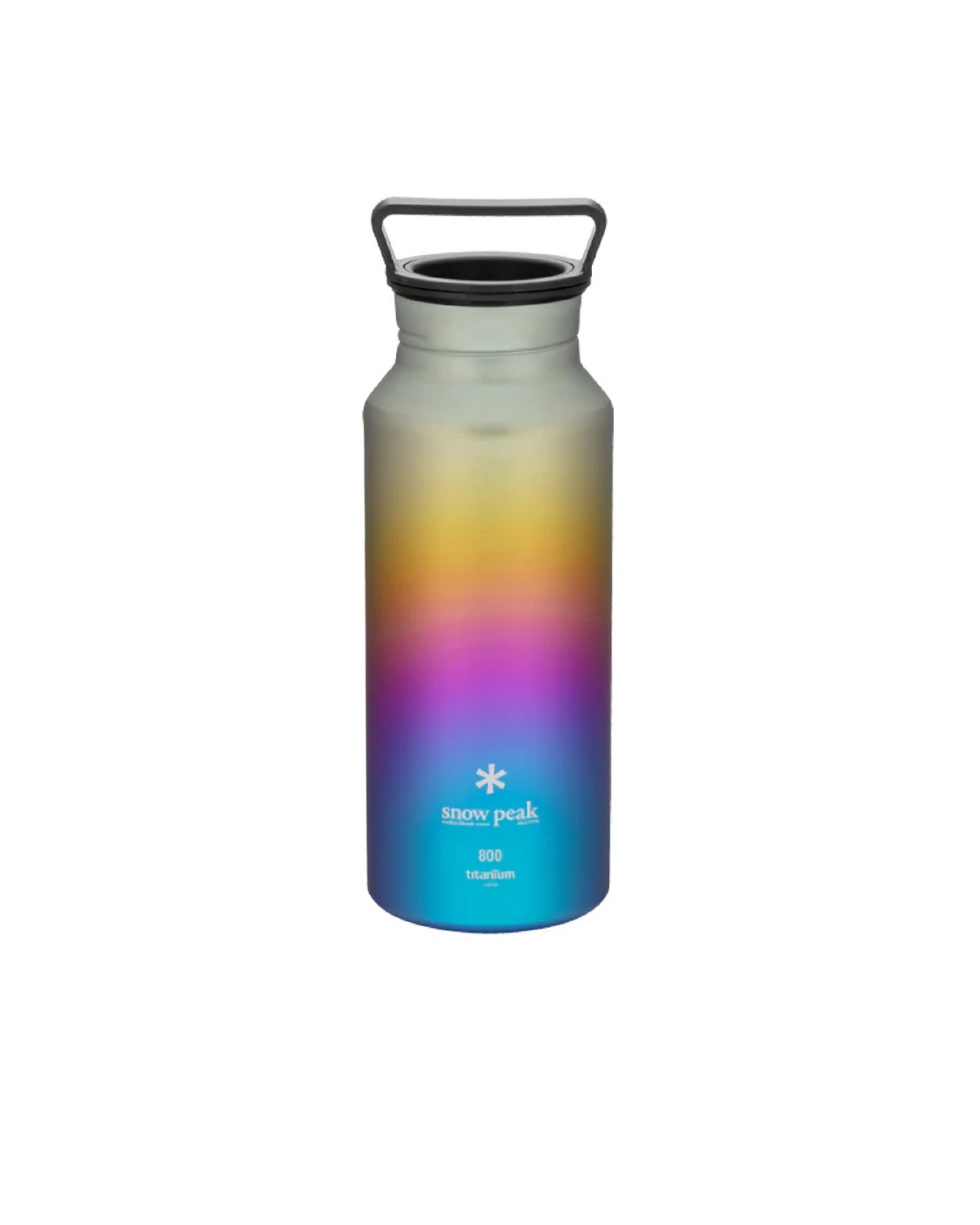 Snow Peak Titanium Aurora Bottle 800 Rainbow - Behind the Pines