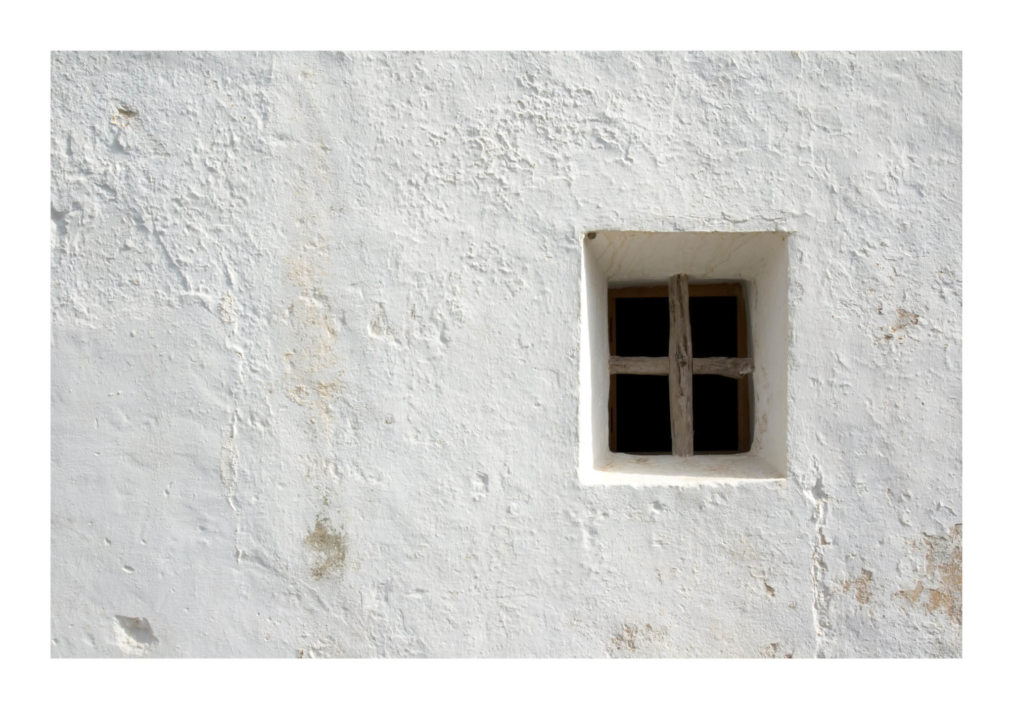 Serene Poster Witte Muur met Raam - Dunnebier Home