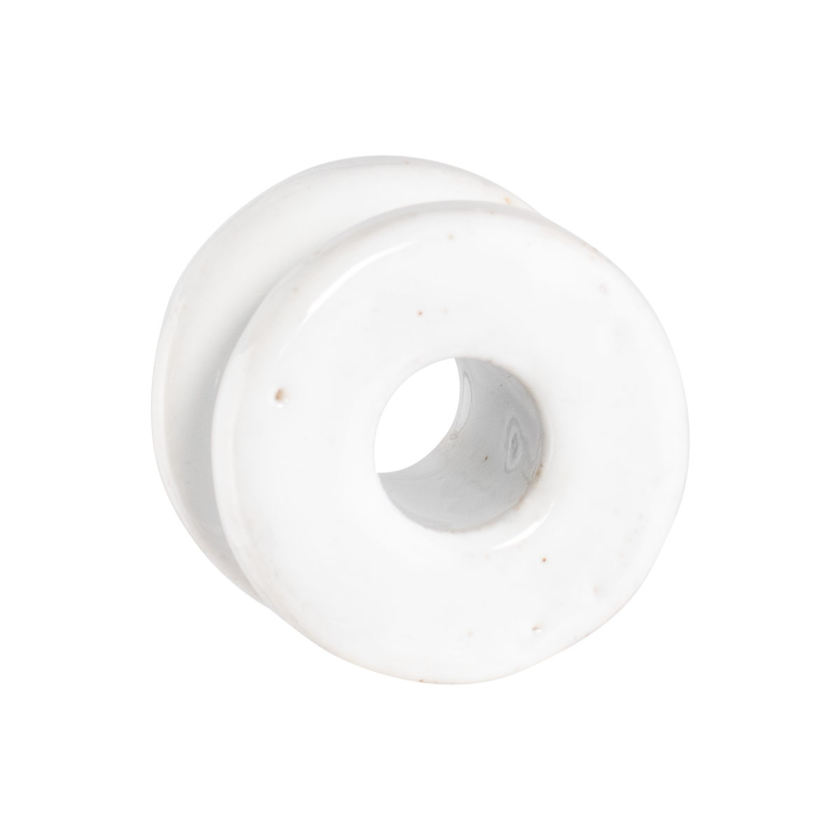 Isolator rol porselein, 4 stuks | Giga Gaas