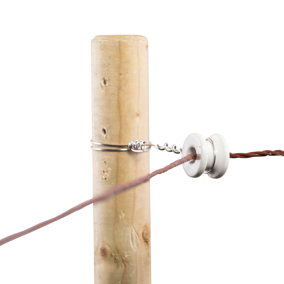 Isolator rol porselein, 4 stuks | Giga Gaas