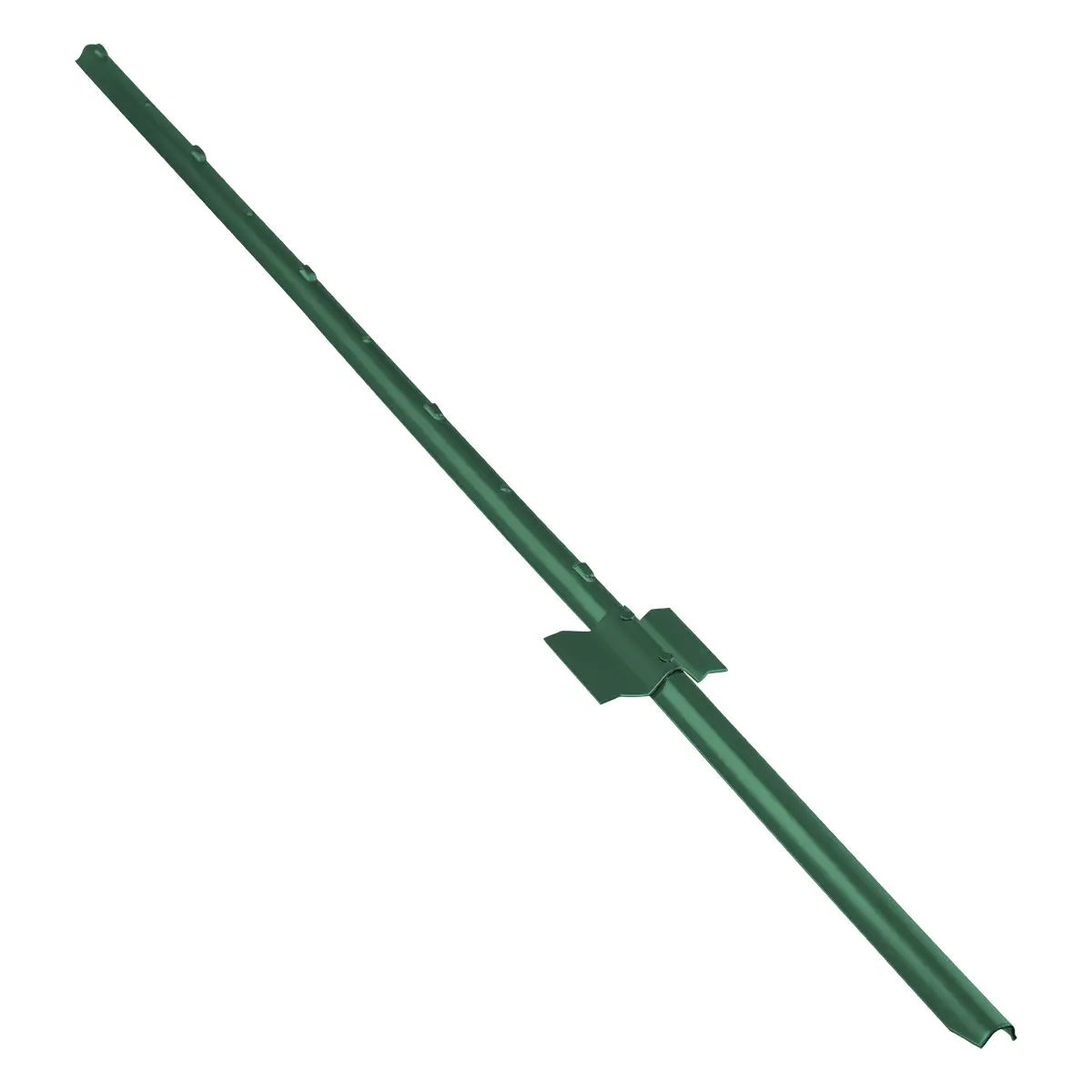 Metalen W Gaaspalen 145cm groen, 11 stuks | Giga Gaas