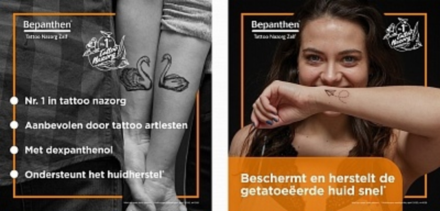 Bepanthen Tattoo Nazorg Zalf 30 gram tube - TATTOOGEAR TATTOO-GROOTHANDEL