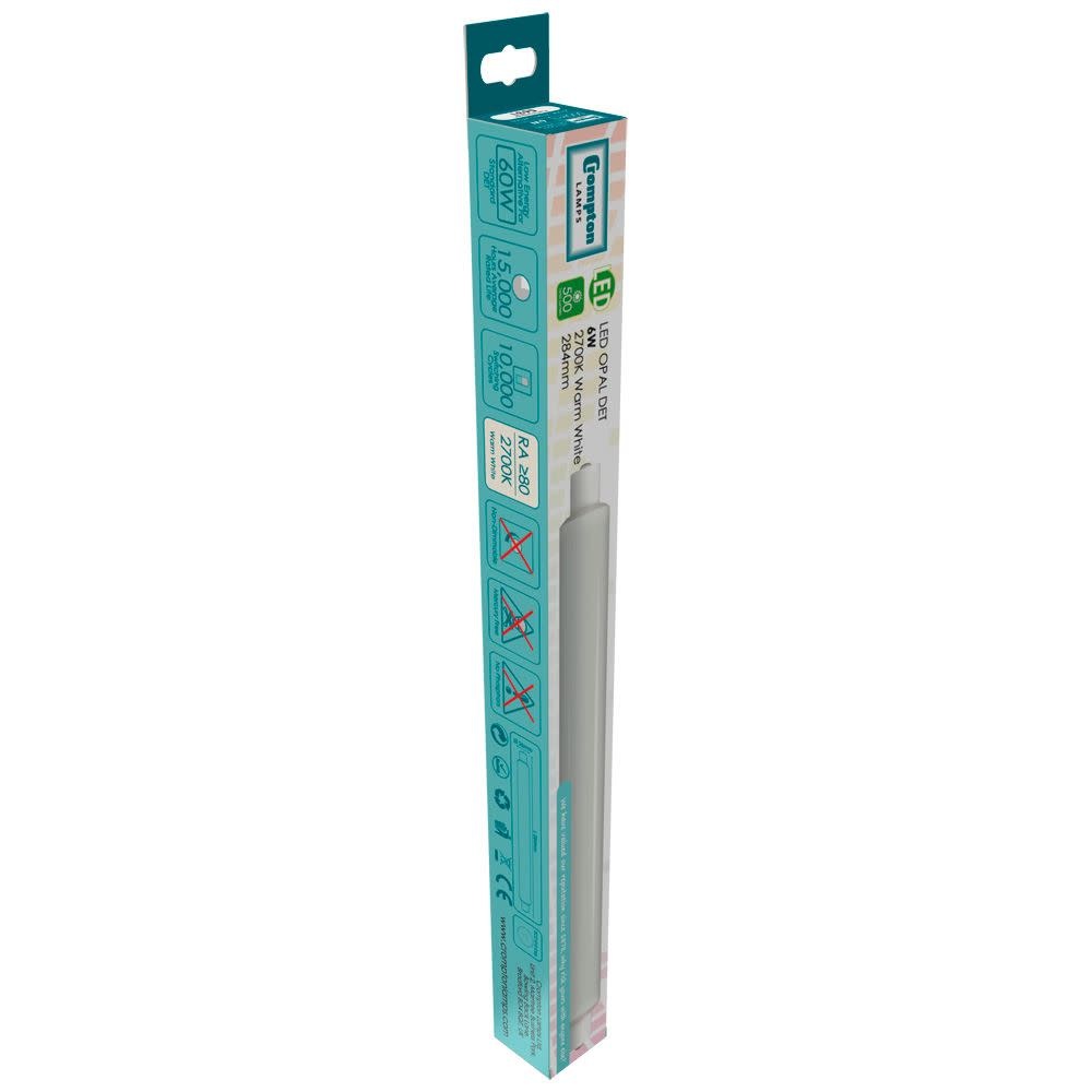 LED Double Ended Tubular DET 6W 2700K DET 5631 - The Factory Shop ...