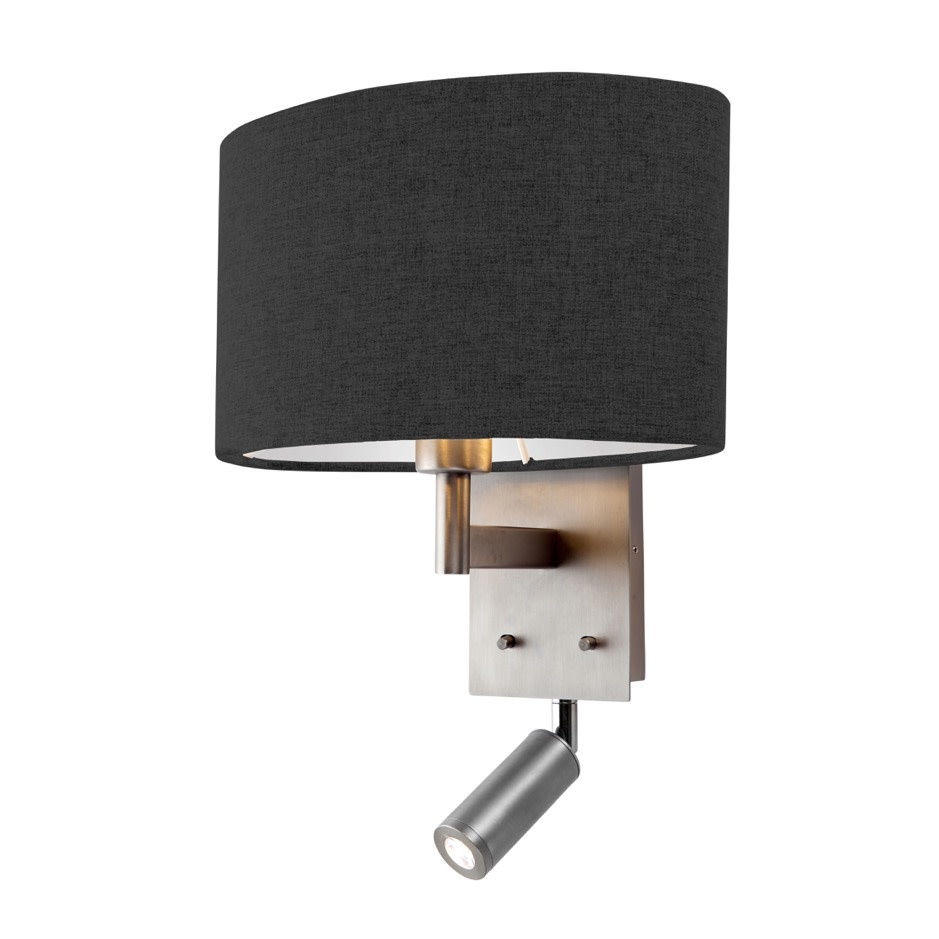 Reader Black Wall Light - The Factory Shop - Poole Lighting