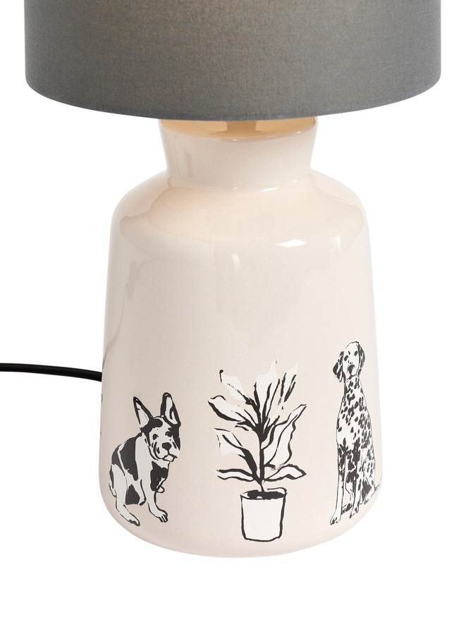 House Dogs table lamp - The Factory Shop - Poole Lighting