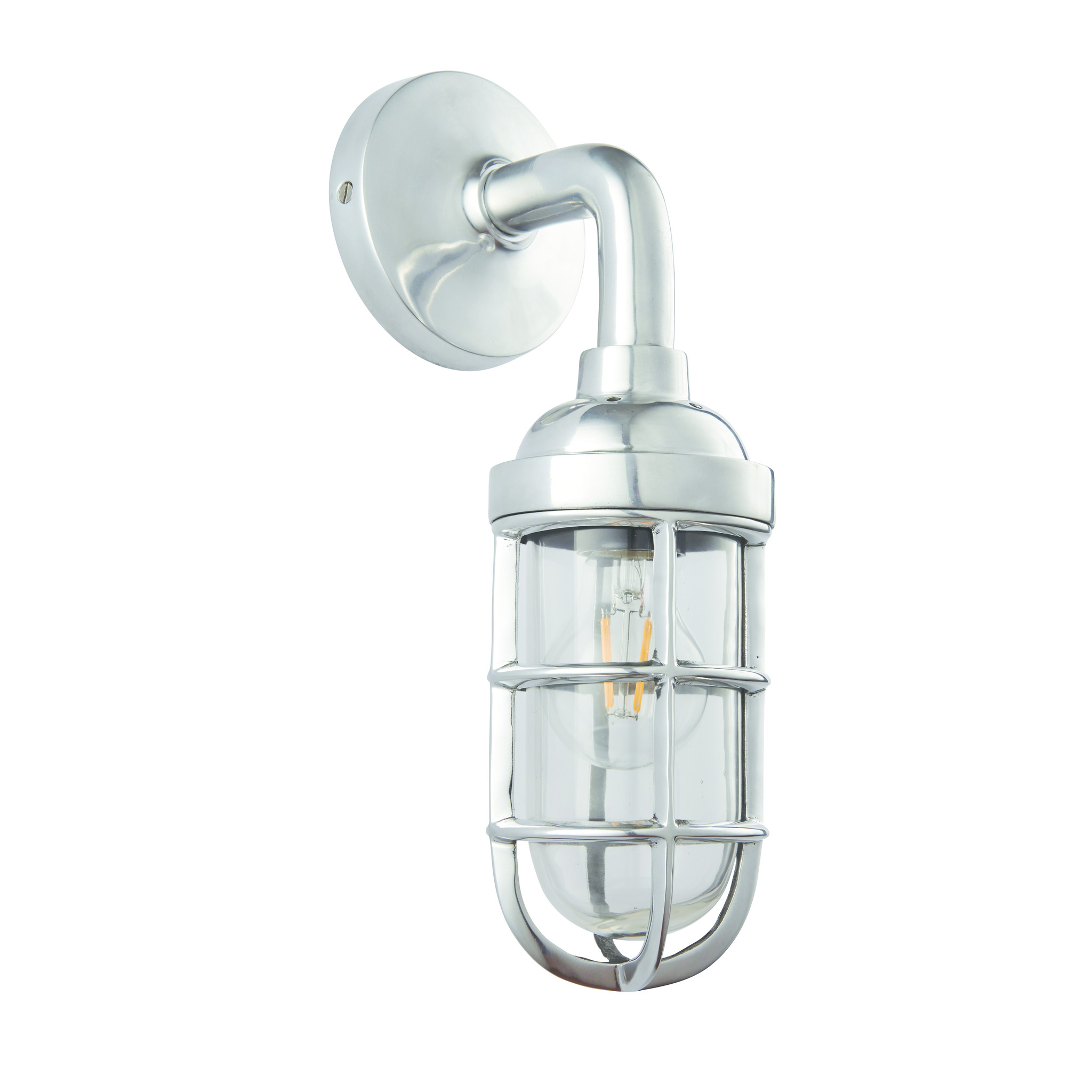 Elcot wall - aluminium - Factory Second - The Factory Shop - Poole Lighting