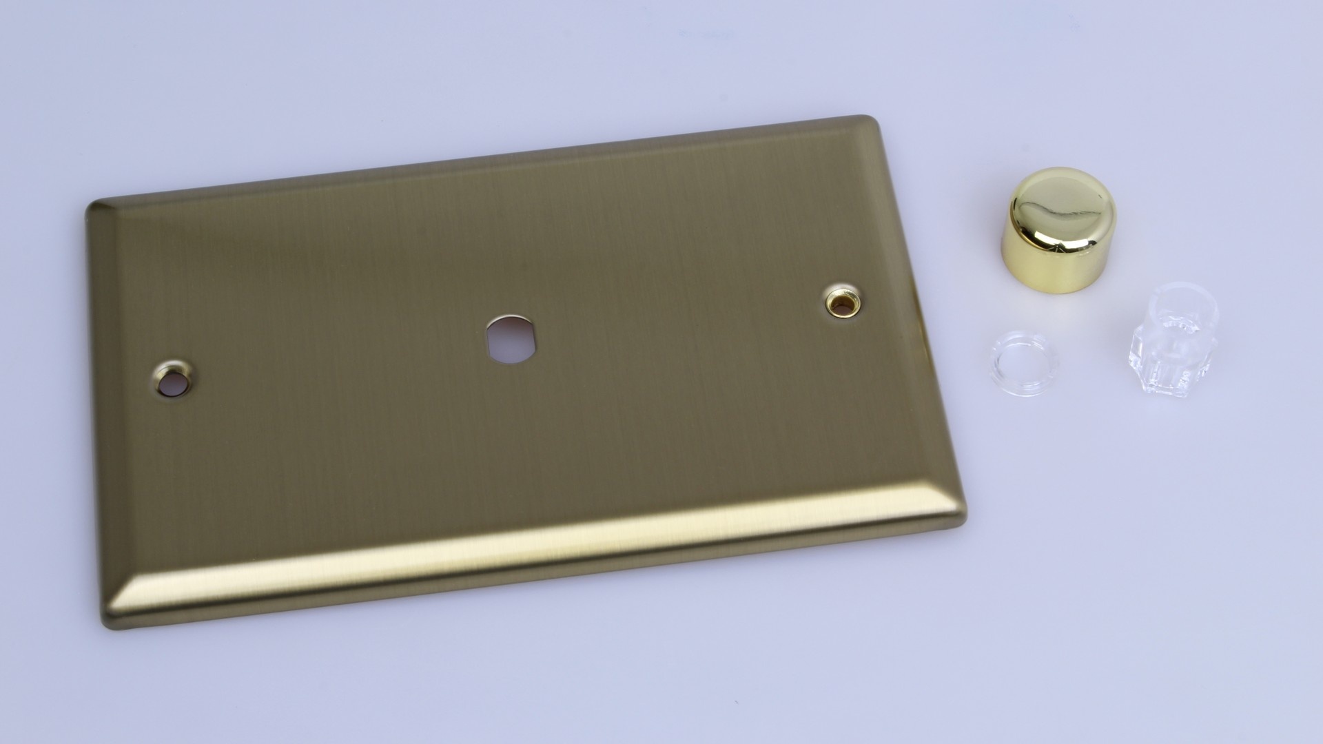 Varilight Matrix Urban Brushed Brass Polished Brass Knob - The Factory ...