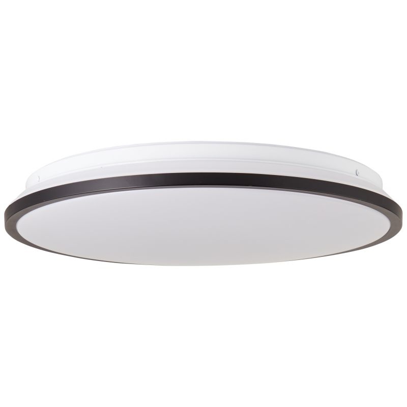 Heida LED Ceiling Light 39cm Black RGB - The Factory Shop - Poole Lighting