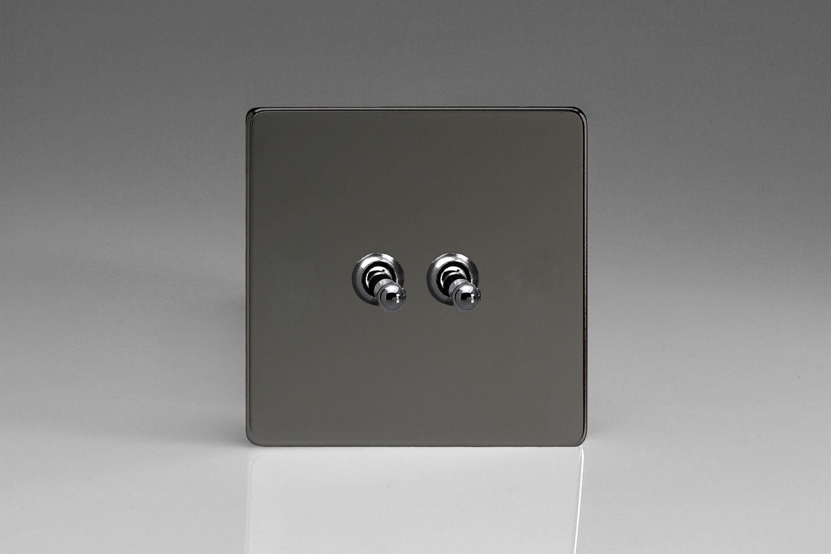 Varilight Screwless 2-Gang 10A Intermediate Toggle Switch Decorative ...