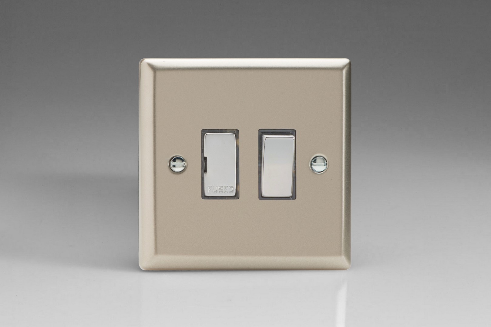 Varilight Classic 13A Switched Fused Spur with Metal Inserts Decorative ...