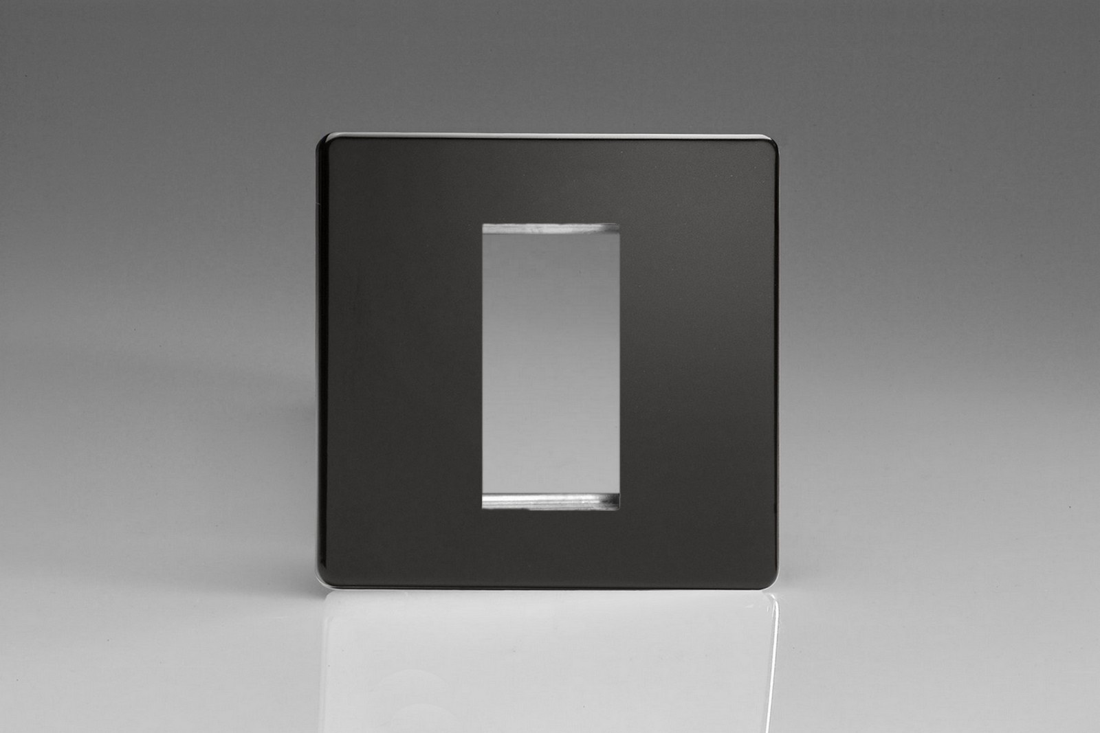 Varilight Screwless DataGrid Plate (1 Grid Space) Premium Black - The ...