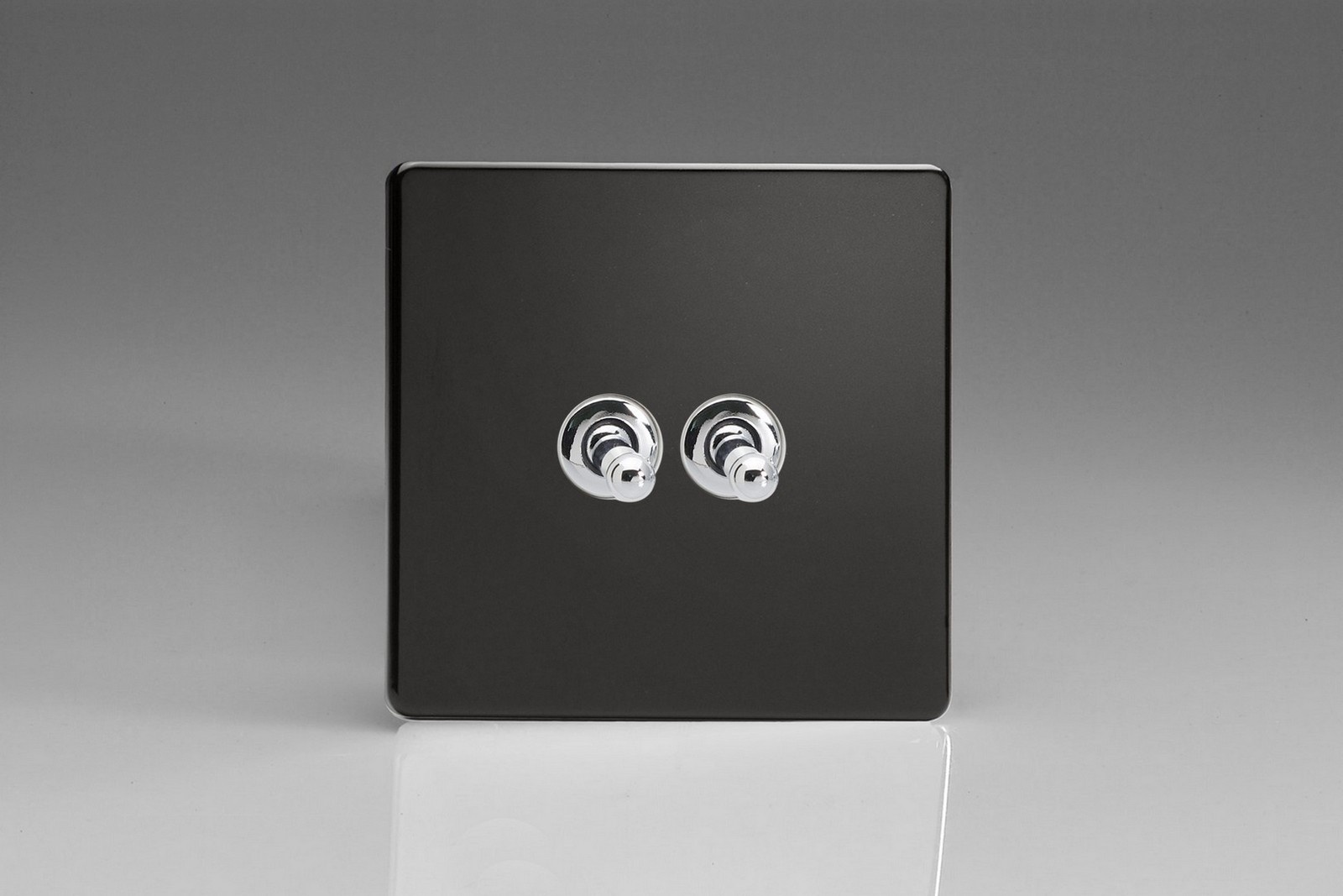 Varilight Screwless 2-Gang 10A Intermediate Toggle Switch Decorative ...