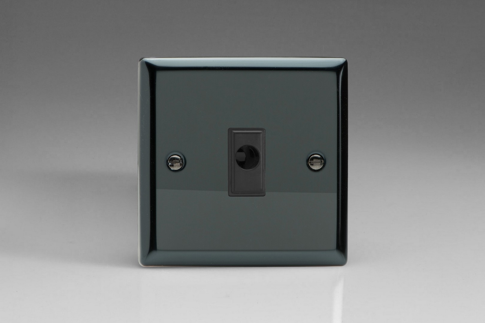 Varilight Classic 16A Flex Outlet Plate Black Iridium Black Insert ...