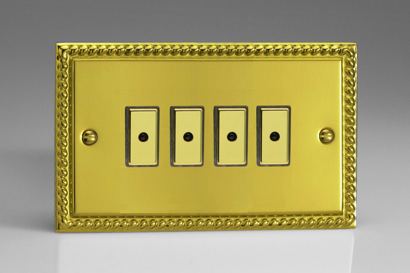 Varilight Classic 4-Gang 1-Way V-Pro Multi-Point Remote/Tactile Touch ...