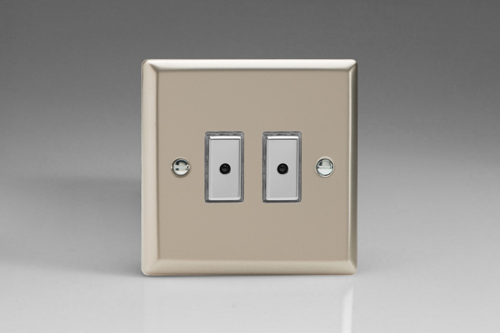 Varilight Classic 2-Gang 1-Way V-Pro Multi-Point Remote/Tactile Touch ...