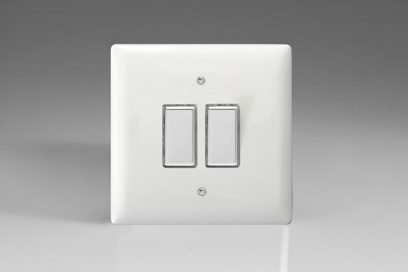 Varilight Value 2-Gang Multi-Way Touch Master LED Dimmer 2 x 0-100W (1 ...