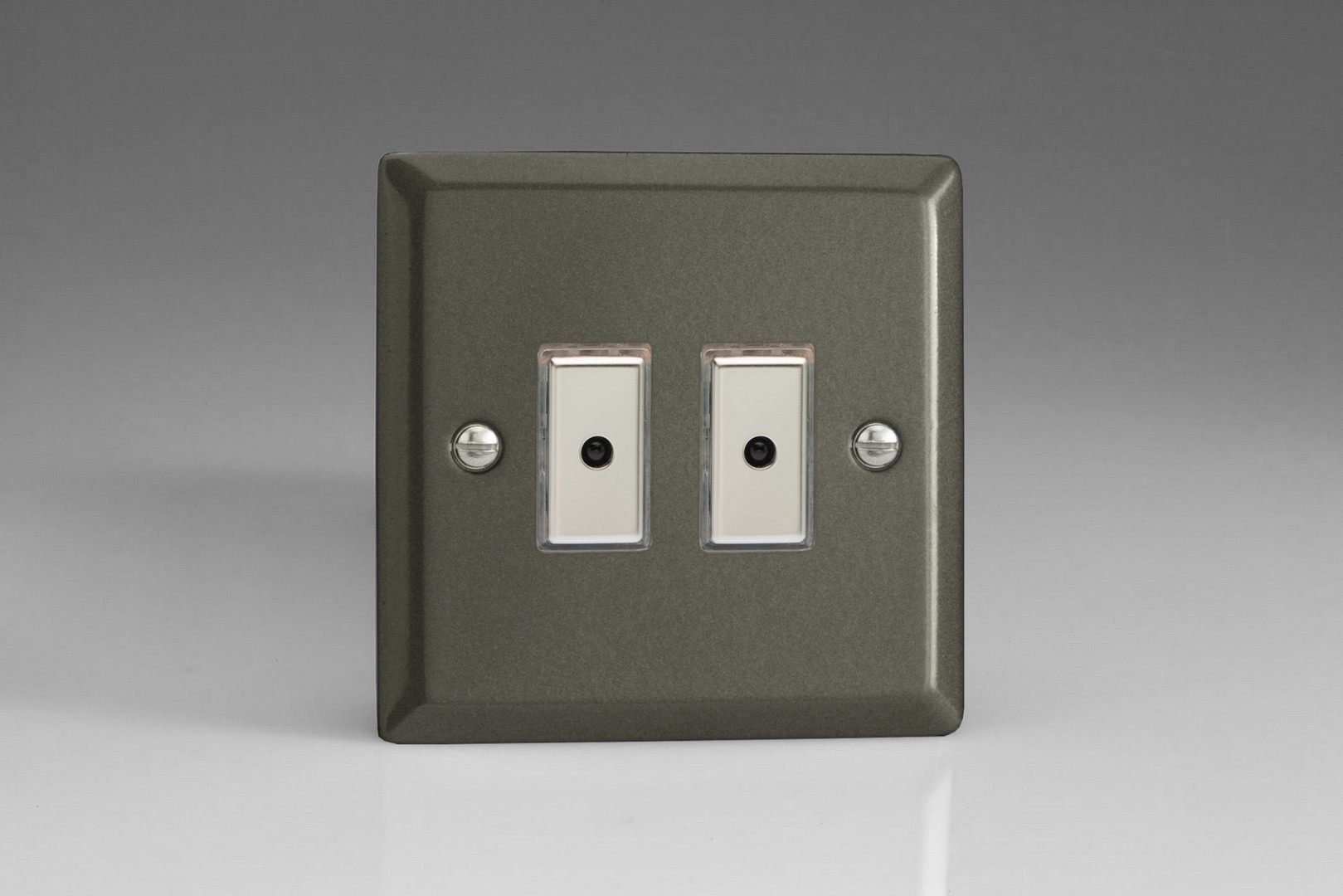 Varilight Classic 2-Gang 1-Way V-Pro Multi-Point Remote/Tactile Touch ...