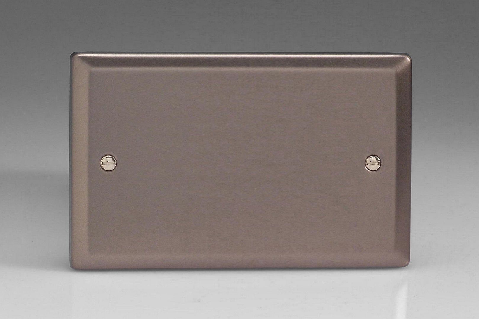 Varilight Classic Double Blank Plate Pewter - The Factory Shop - Poole ...