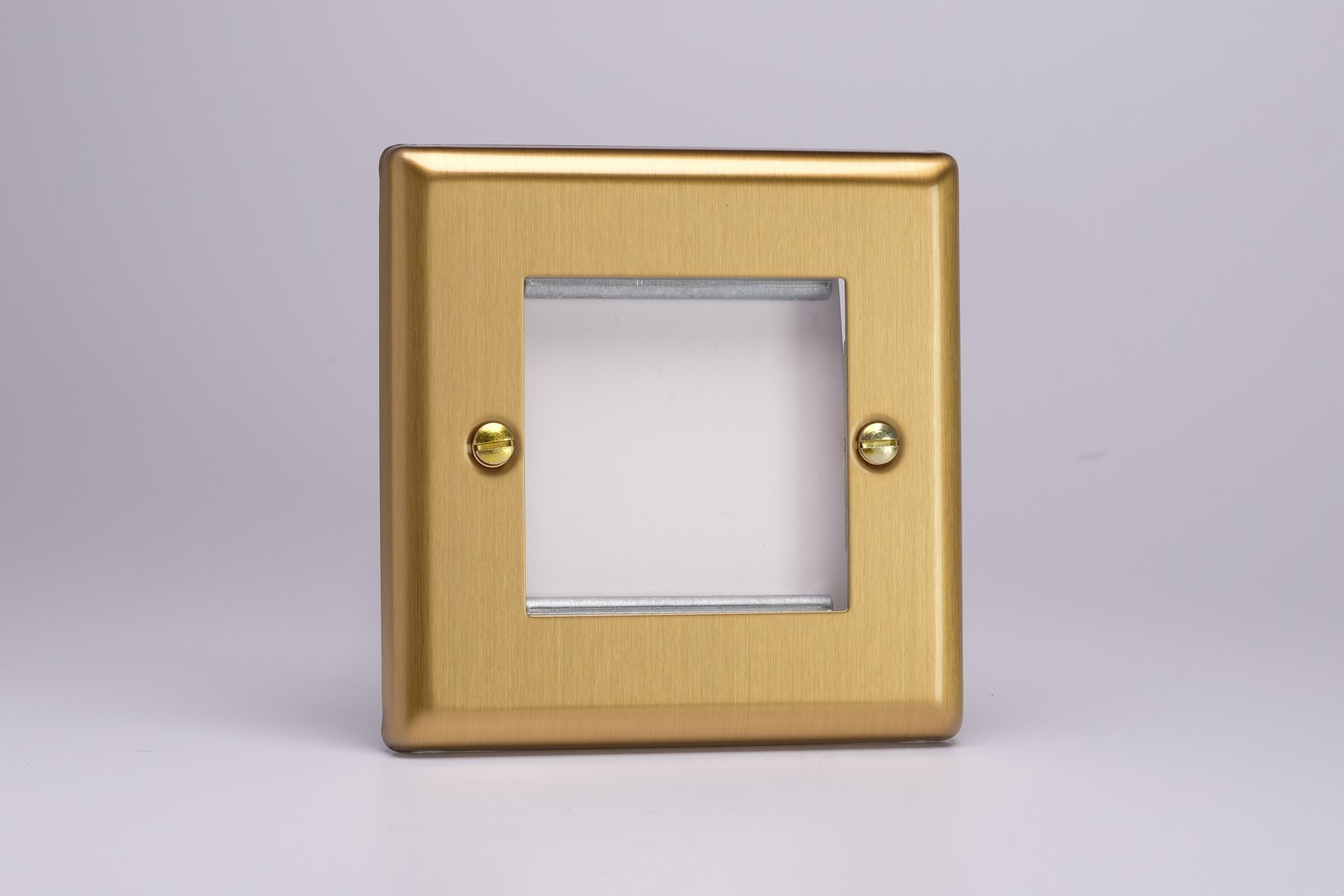 Varilight Classic DataGrid Plate (2 Grid Spaces) Brushed Brass - The ... Varilight Classic DataGrid Plate (2 Grid Spaces) Brushed Brass - The ...