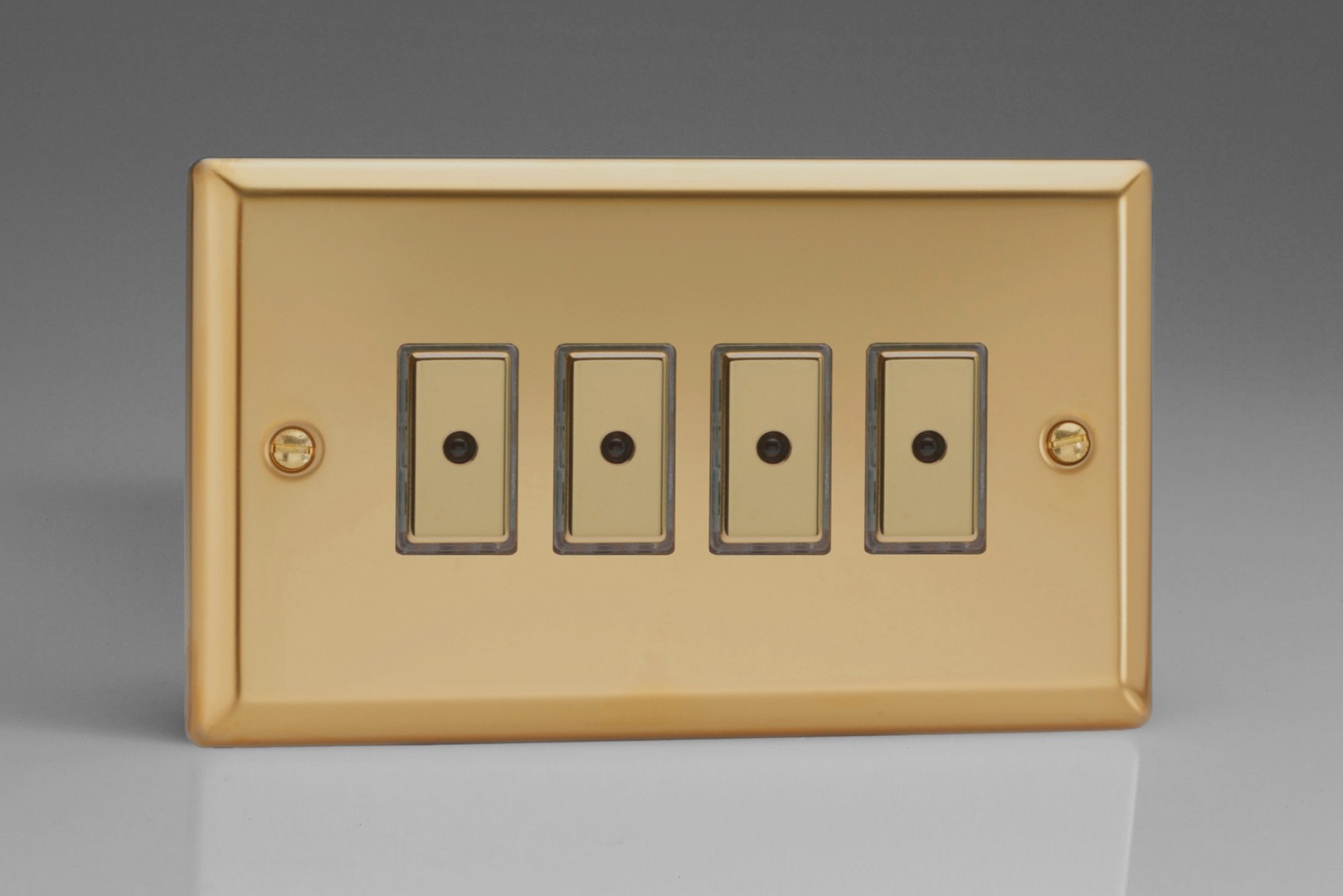 Varilight Classic 4-Gang 1-Way V-Pro Multi-Point Remote/Tactile Touch ...