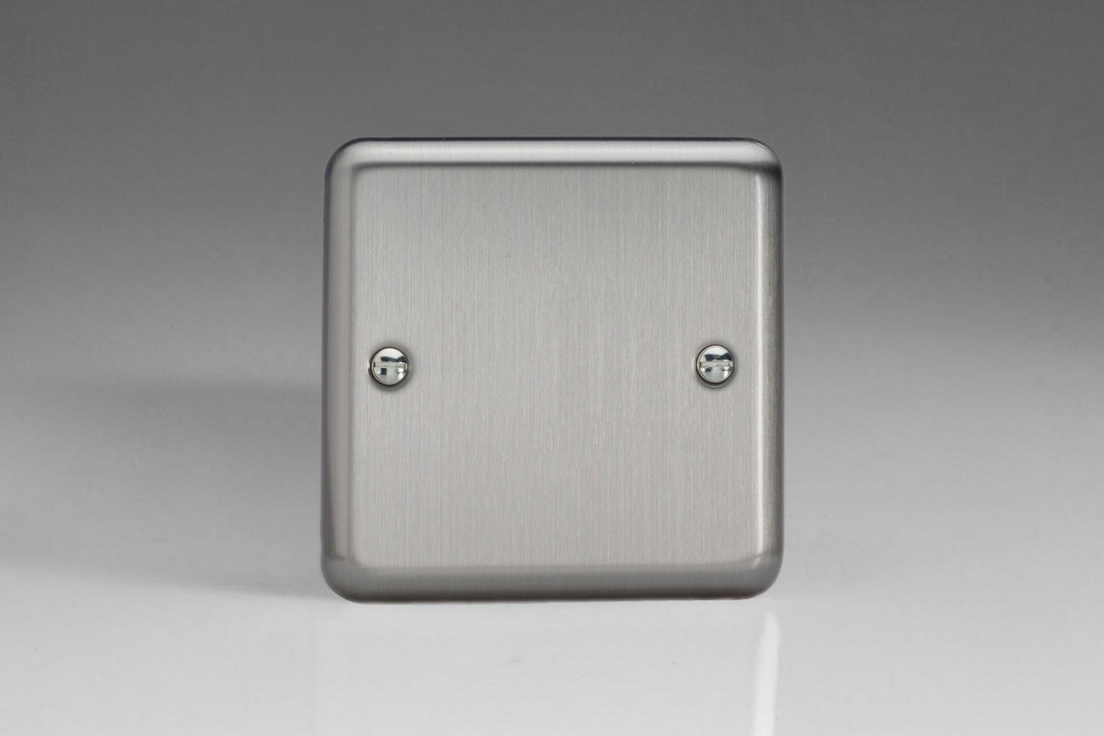 Varilight Classic Single Blank Plate Matt Chrome - The Factory Shop ...