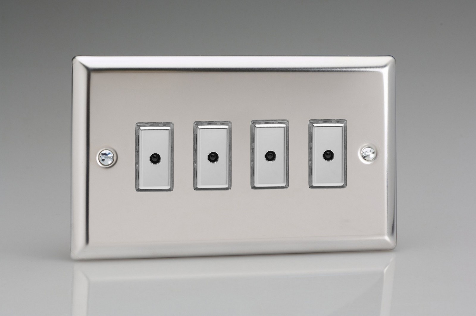 Varilight Classic 4-Gang 1-Way V-Pro Multi-Point Remote/Tactile Touch ...