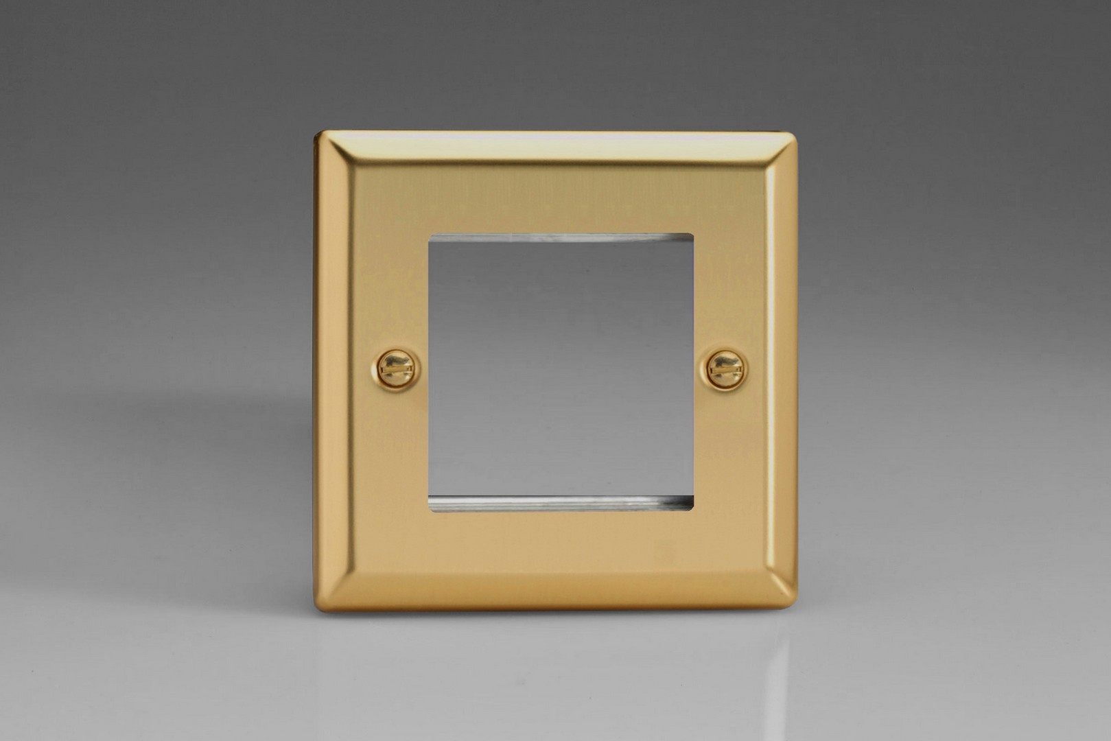 Varilight Classic DataGrid Plate (2 Grid Spaces) Victorian Brass - The ...