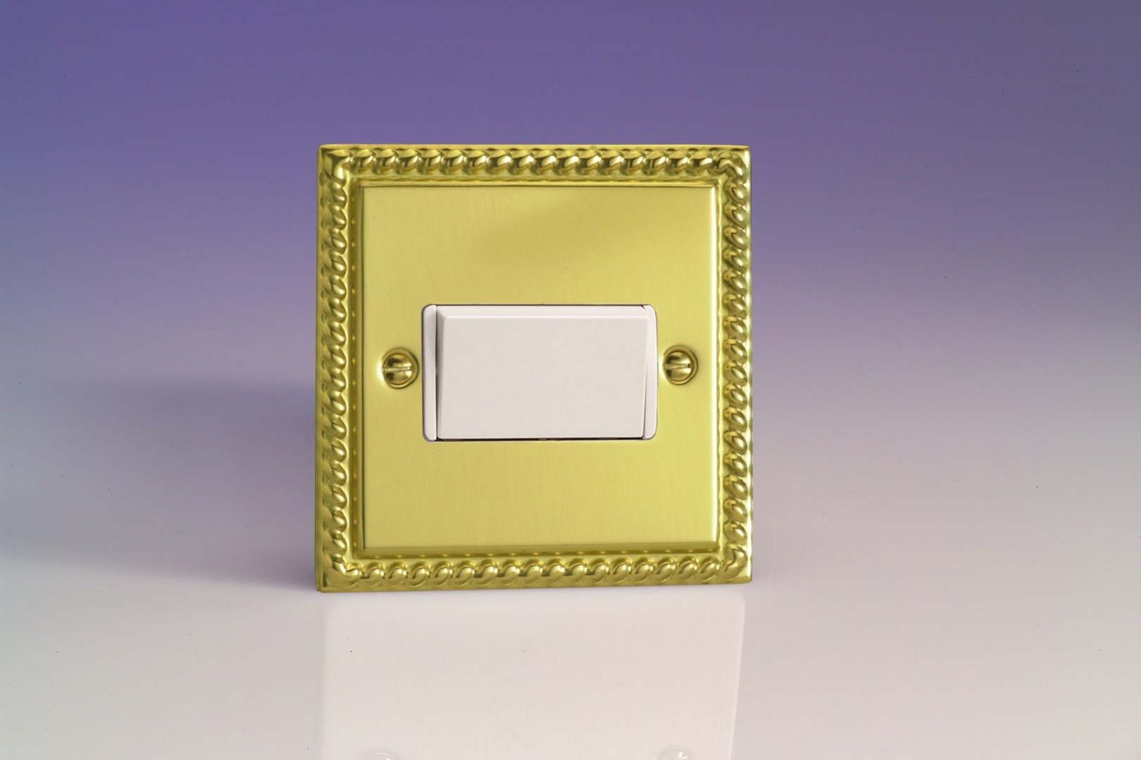 Varilight Classic 10A Fan Isolating Switch (3 Pole) White Georgian ...