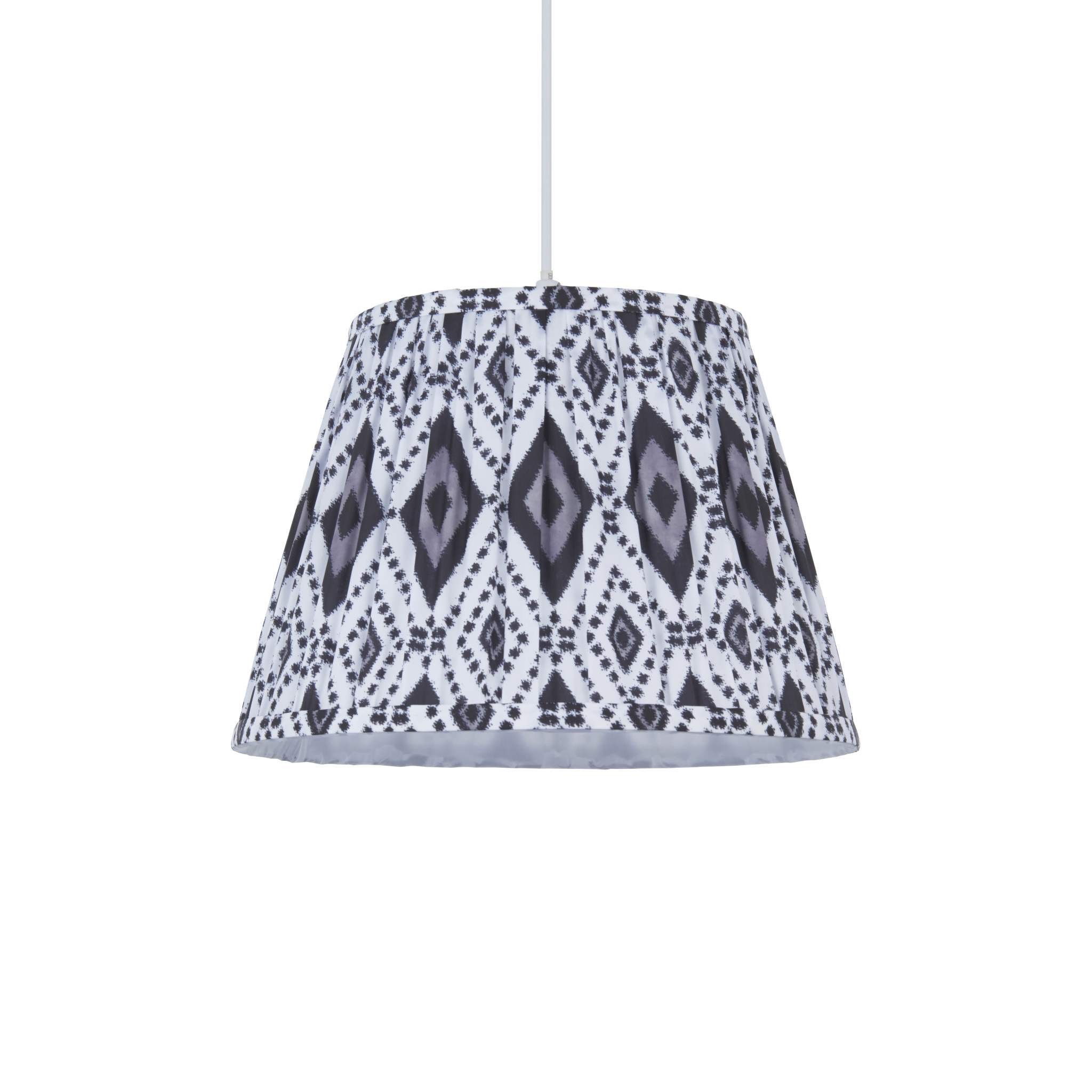 Pattern Shade Black - The Factory Shop - Poole Lighting