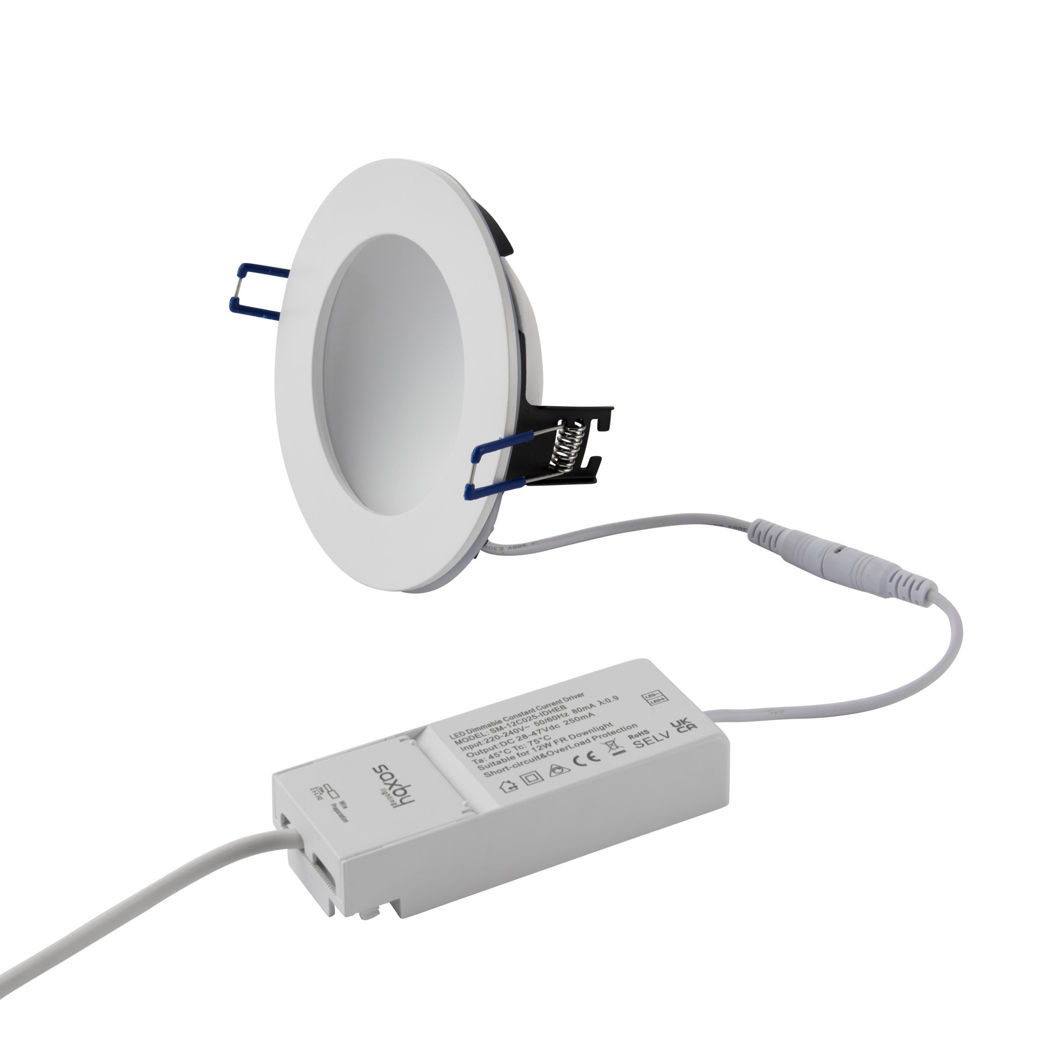 Orbitalpro 12w CCT 800LM Matt White - The Factory Shop - Poole Lighting