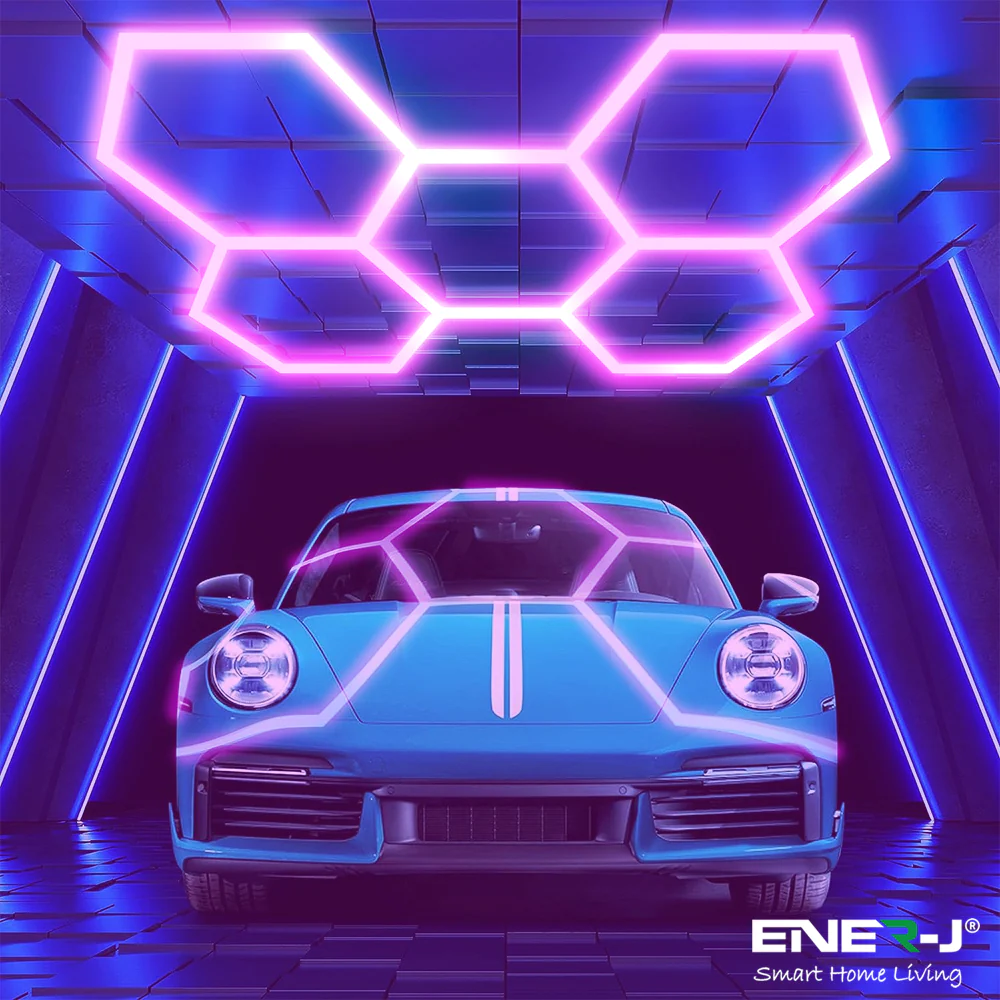 150W LED RGB Car Showroom Lights 2347mmx1641mmx22mm (24pcs), RGB with ...