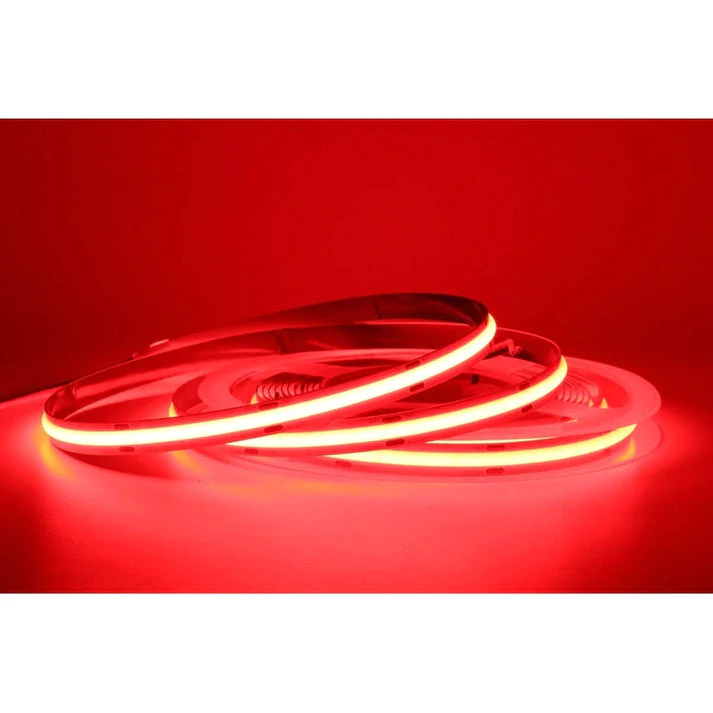 24V COB LED Strip Lights with 320 LEDs/M, 10W/M, 1100lm/M, CRI 90-92 ...