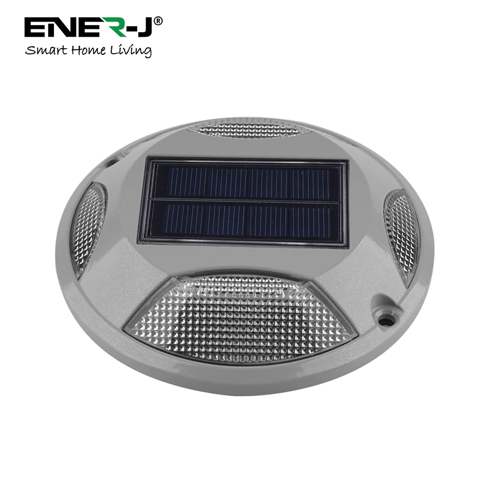 Solar Decking Garden Lights 6000K+BLUE - The Factory Shop - Poole Lighting