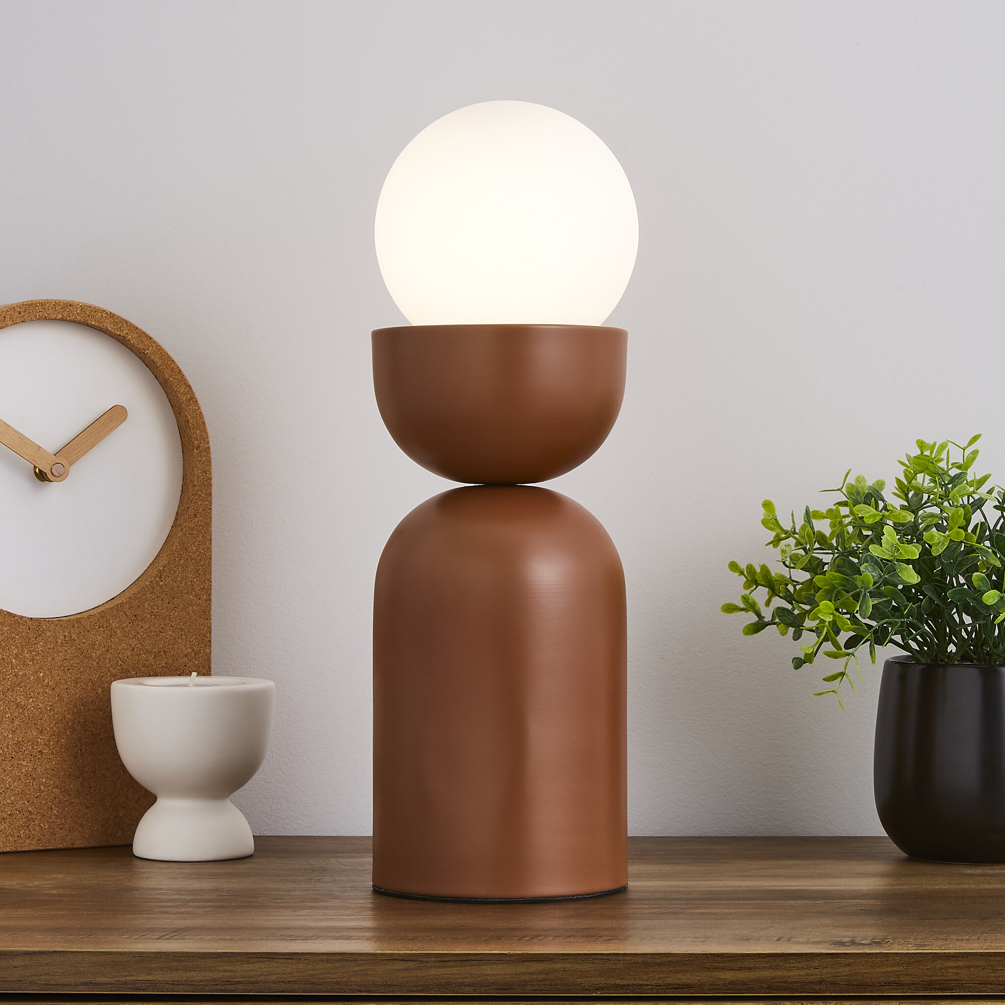 Lunebar table butterscotch - The Factory Shop - Poole Lighting