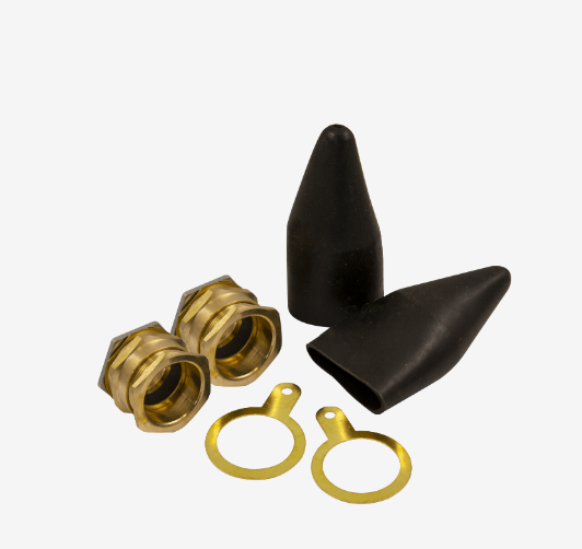CXT Brass Gland Pack 35mm - The Factory Shop - Poole Lighting