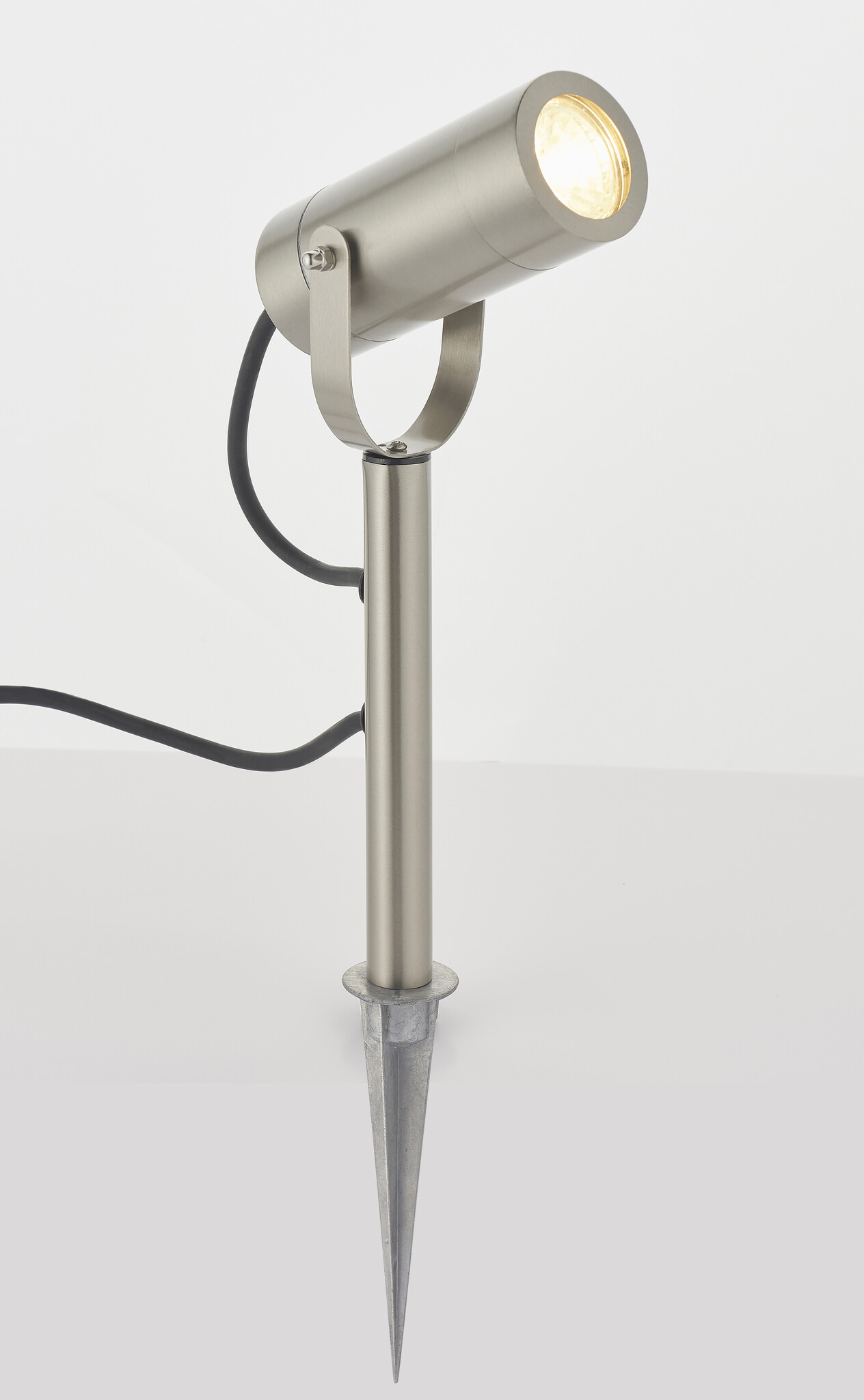 Atom 1lt Spike Steel - Poole Lighting Factory Shop - The Factory Shop ...