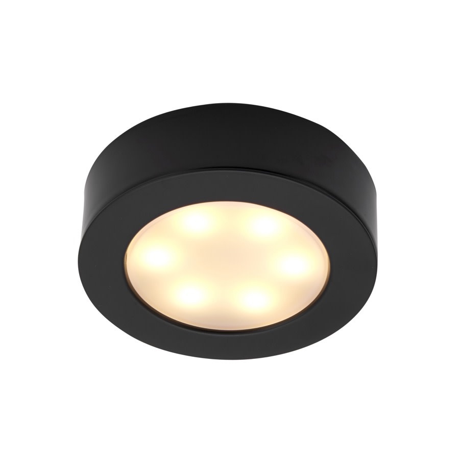 Hera CCT 2.5W LED Matt Black Mains - The Factory Shop - Poole Lighting