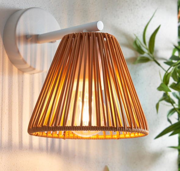 Kenia Outdoor Wall Light - The Factory Shop - Poole Lighting