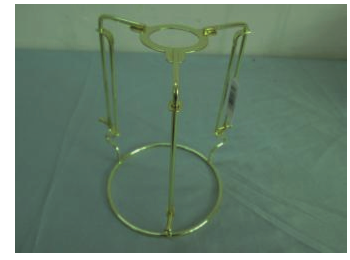 Shade carrier Brass - The Factory Shop - Poole Lighting