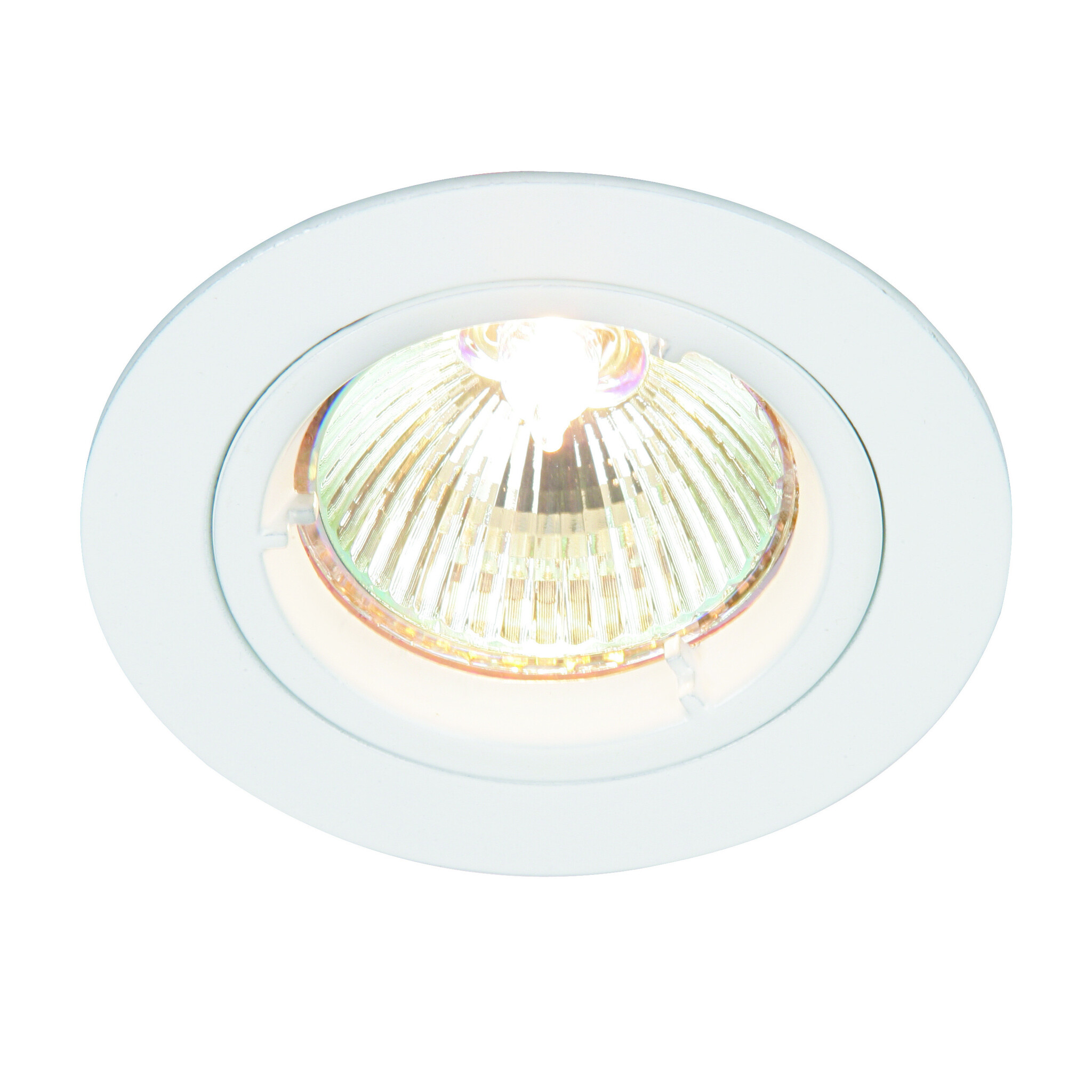 Cast Fixed 50W Recessed - Gloss White - The Factory Shop - Poole Lighting