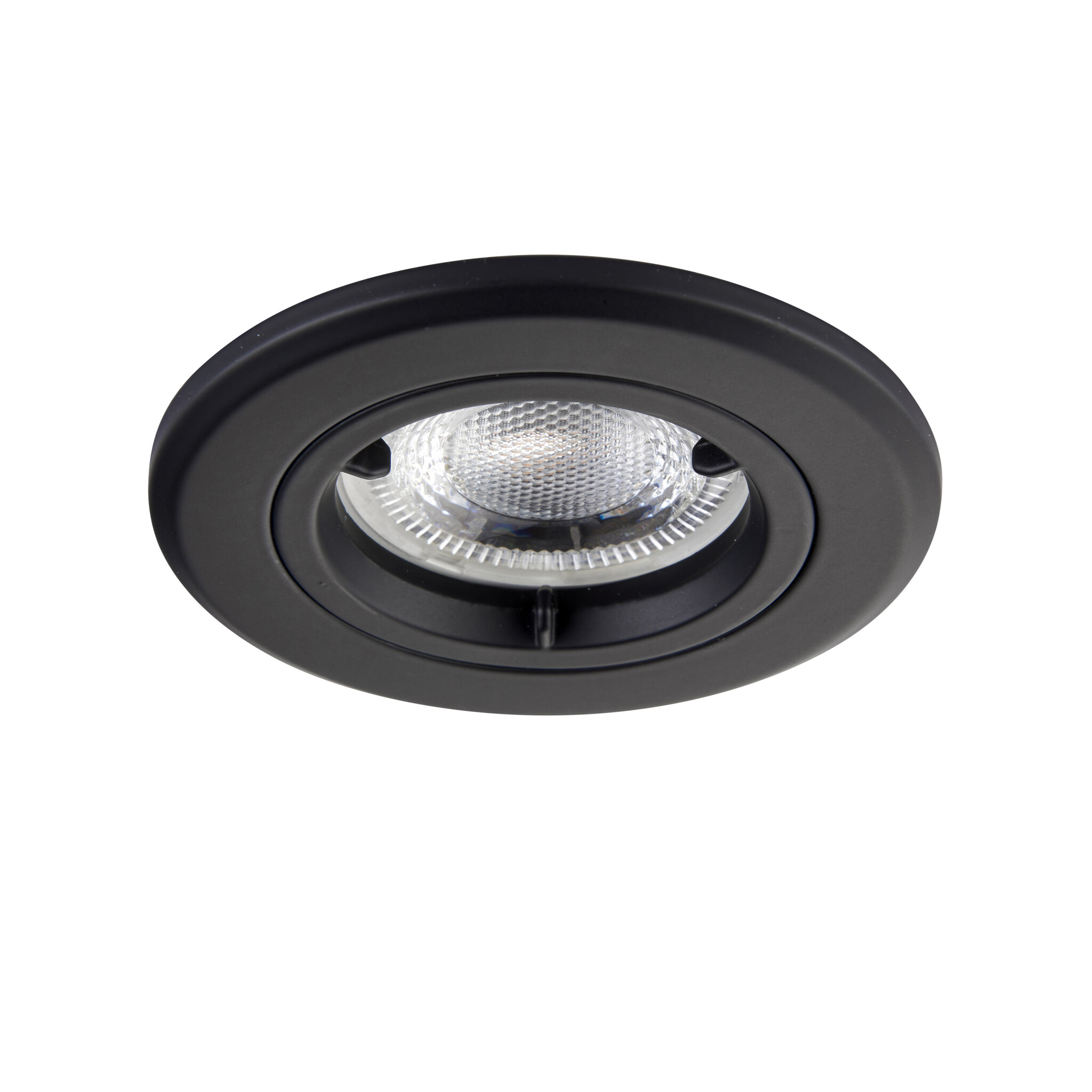 Shieldplus Mv Fixed 50W Recessed - Matt Black - The Factory Shop ...