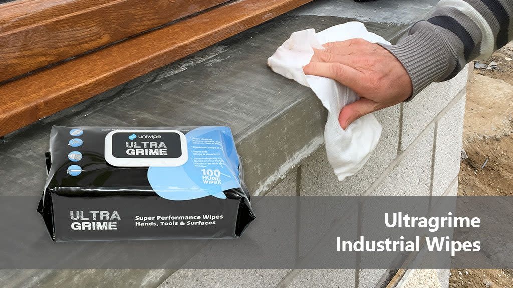 Ultra Grime XXL Wipes 100 Pack - The Factory Shop - Poole Lighting