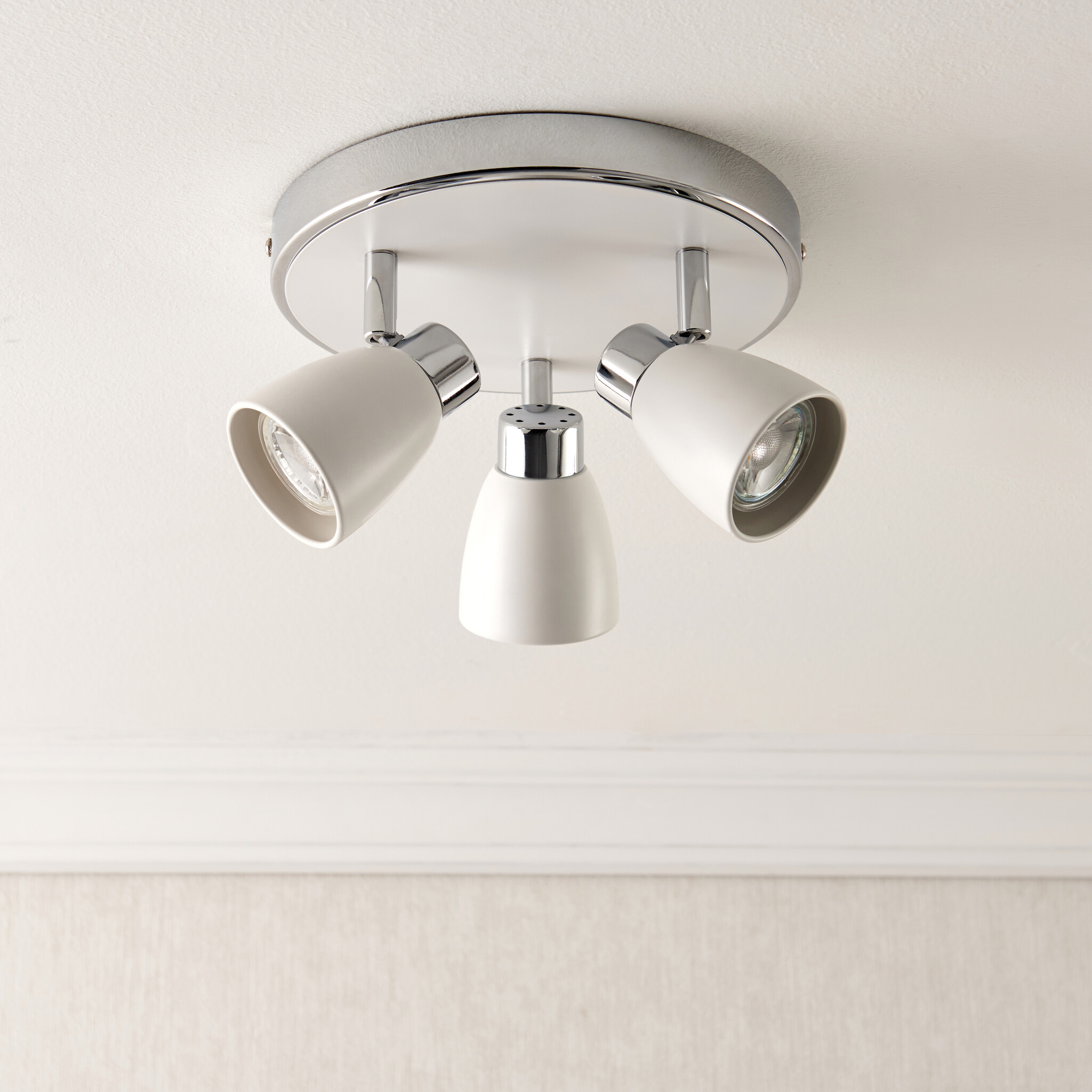 Major LED Spotlight 3 Plate - The Factory Shop - Poole Lighting