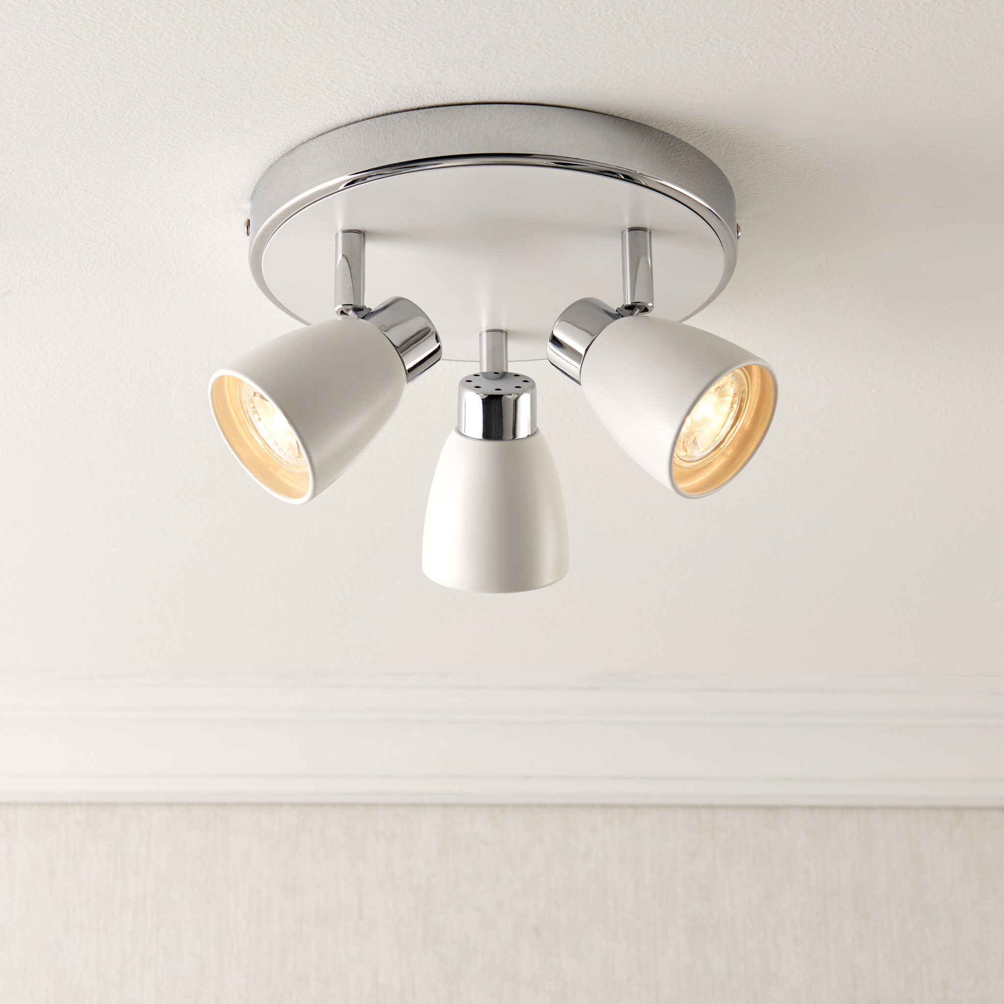 Major LED Spotlight 3 Plate - The Factory Shop - Poole Lighting