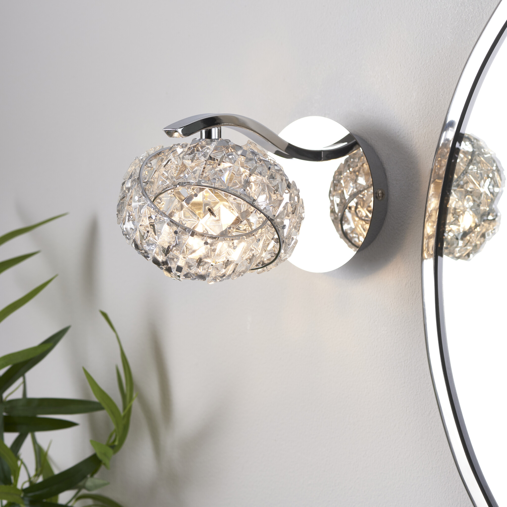 Emelia 1 Light Wall - The Factory Shop - Poole Lighting